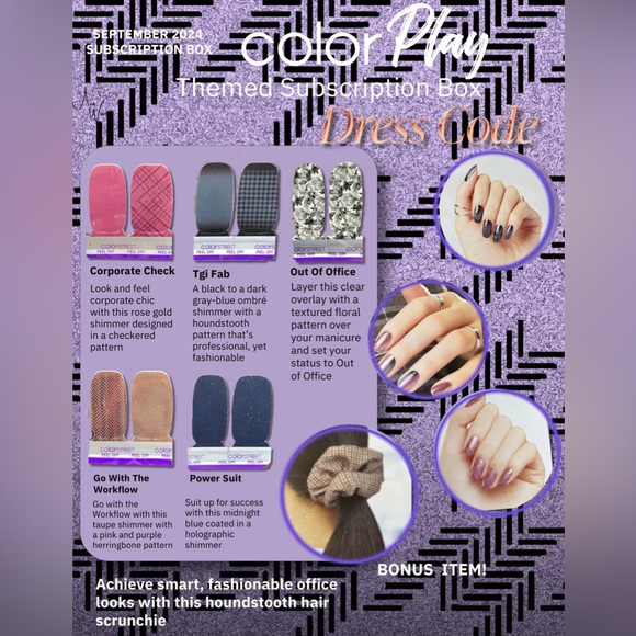 Color Street | Makeup | Color Street Subscription Box September 224 ...